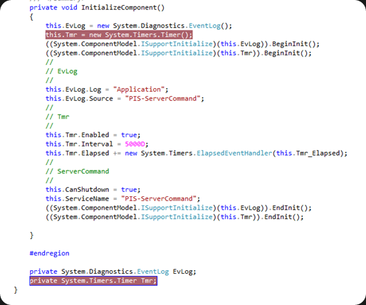 Otak Otak It System Windows Forms Timer Is Not Working In Windows Service